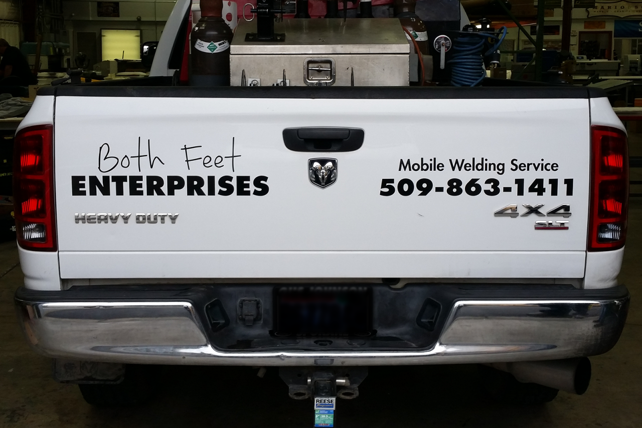 Cut Vinyl Lettering | Designer Decal